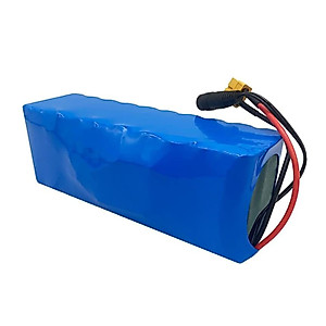 CSTAL 36V 30Ah 10S3P 500W Electric Bike Lithium Ion Battery Pack, with 42V 2A Charger + Discharge BMS, for 54.6V Electric Bicycle Scooter