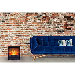 duraflame® Portable Electric Fireplace Personal Cube Space Heater