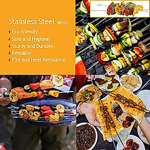 Griddle Accessories Kit, AMISLEY Upgrade 22pcs Flat Top Grill Accessories, Blackstone Grill Accessories with Spatula, Scraper, Cleaning Brush, Carrying Bag, Great Gift for Christmas & Backyard BBQ