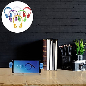 6Pcs Phone Holder Thumbs Up Phone Stand Portable Mobile Phone Holder Mobile Stand Novelty Fun Phone Stand Lazy Phone Holder for Kids Cell Phone Phone 6 Colors