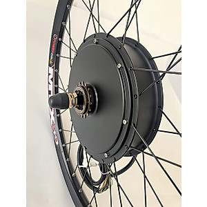 NBPOWER 135mm dropouts e-Bike kit 48V-72V 3000w e Bike Conversion Kit 100km/h Speed 3000W ebike Conversion kit(26inch Rear)