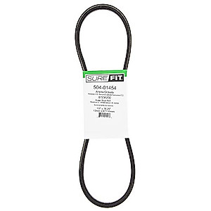 SureFit Auger Drive Belt Replaces Ariens Gravely 07236200 Rapid XZ 100i 200 Series ST824 SB 936 Snow Blower 52" Deck