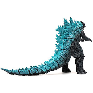 FULONNGCO Toys- Action Figure - Dinosaur Toy Monster King Action Figure Statue Model Toy Decoration Head-to-Tail 12 '' (Blue)
