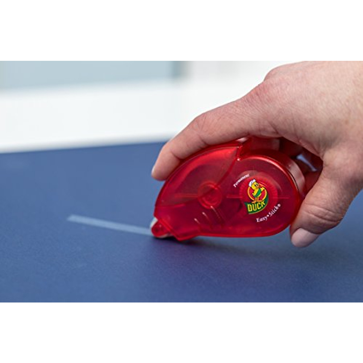 Duck Brand Easy-Stick Double Stick Adhesive Roller, 0.31 Inch x 255.6 Inches (280306)