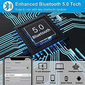 BULYPAZY Sleep Headphones, 2023 Bluetooth Headband Headphones with HD Speakers and Mic Perfect for Side Sleepers Sleeping Calling Jogging Yoga Workout Gift Ideas-Unisex (HF012-Gray)