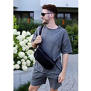 Gootium Canvas Backpack x Crossbody Pack - Casual Vintage Style Cloth Daypack Combo