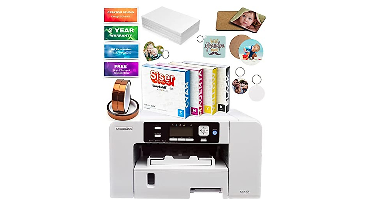 Buy Sawgrass SG500 Sublimation Printer Bundle - Complete Solution for ...