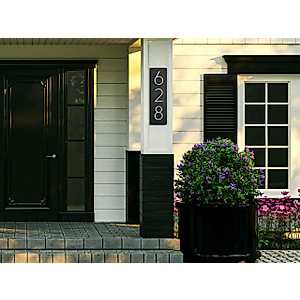 House Numbers | Address number available in Vertical and Horizontal mode | Address number | House address plaque | Personalized gift | Address sign | Modern house numbers | address sign