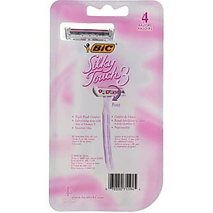 Bic Silky Touch 3 Pivot Shavers 4 ct (Pack of 6)