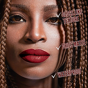 Mynena Red Lipstick Matte Long Lasting Smudge Proof Waterproof Lightweight for High Comfort All-Day Wear Vegan Talc-Free Paraben-Free Cruelty-Free Lip Stain | Elle