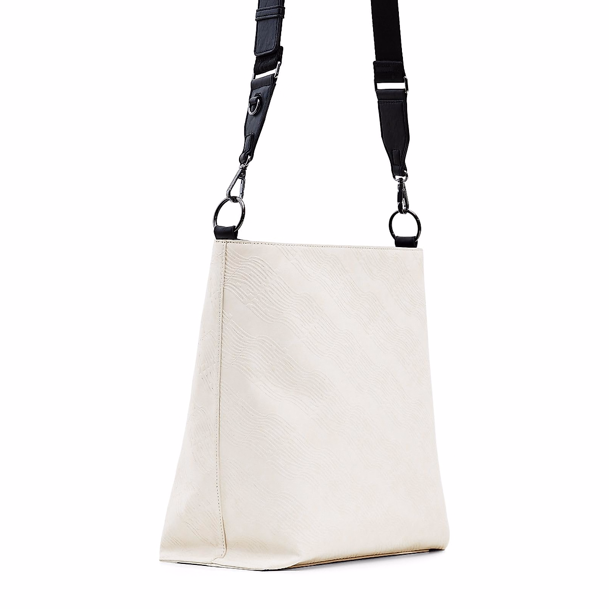 Desigual Accessories PU Shoulder Bag, White