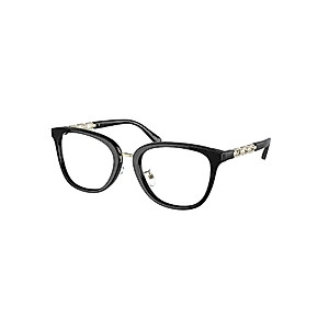 Michael Kors Innsbruck MK4099 3005 52MM Black Square Eyeglasses for Women + BUNDLE With Designer iWear Eyewear Kit