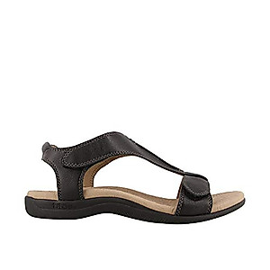 Taos Footwear Women's The Show Black Sandal 9 M