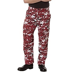 Rothco BDU Pant, Red Digital Camo, Medium