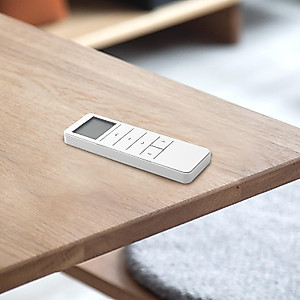 HUIYEETEX 15 Channel Blind Controller - DC2702 Wireless Control for Motorized Roller Shades, RF 433.92 Wall Control Emitter