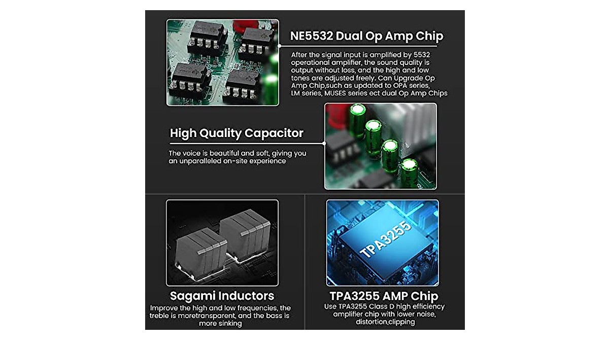 AIYIMA A07 Pro Stereo Amplifier with Bluetooth 5.2 and 300W Power