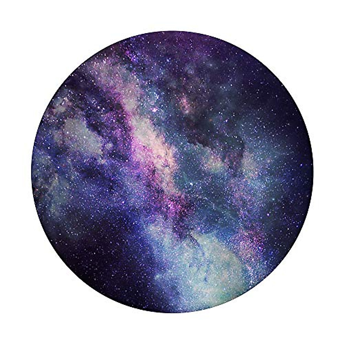 Extreme Galaxy Stars Cute Nebula Black PopSockets PopGrip: Swappable Grip for Phones & Tablets