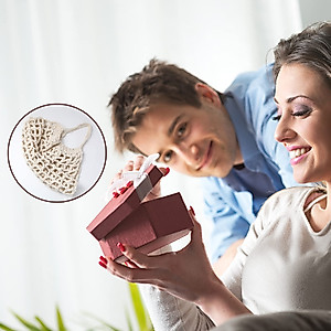 Ycsst Hanging Fruit Hammock Under Cabinet - fruit and veggie basket - macrame fruit hammock for Kitchen Décor - Storage That Saves Counter For More Counter Space at Home, Boat, or Rv,with 4 Hooks.