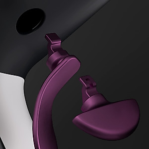 eXtremeRate Back Paddles for PS5 Edge Controller, Metallic Grape Replacement Interchangeable 4PCS Metal Back Buttons for PS5 Edge Controller - Controller NOT Included
