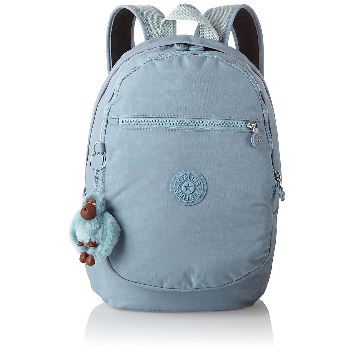 Kipling Backpack, Grey (Cotton Grey)