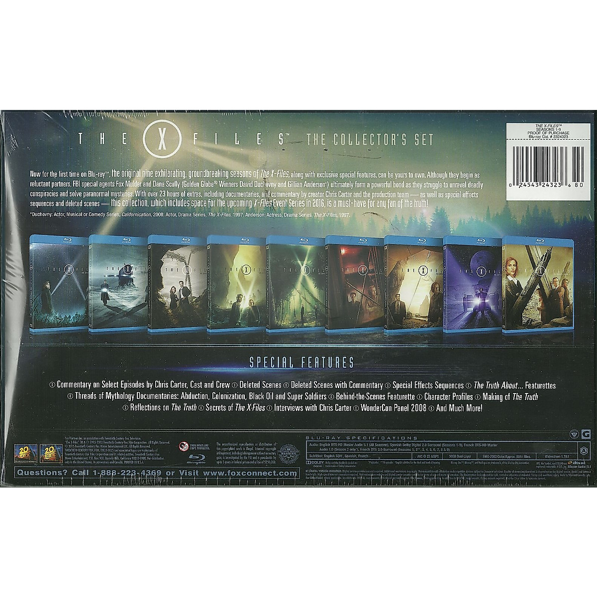 The X Files: Complete Seasons 1-9 [Blu-ray]