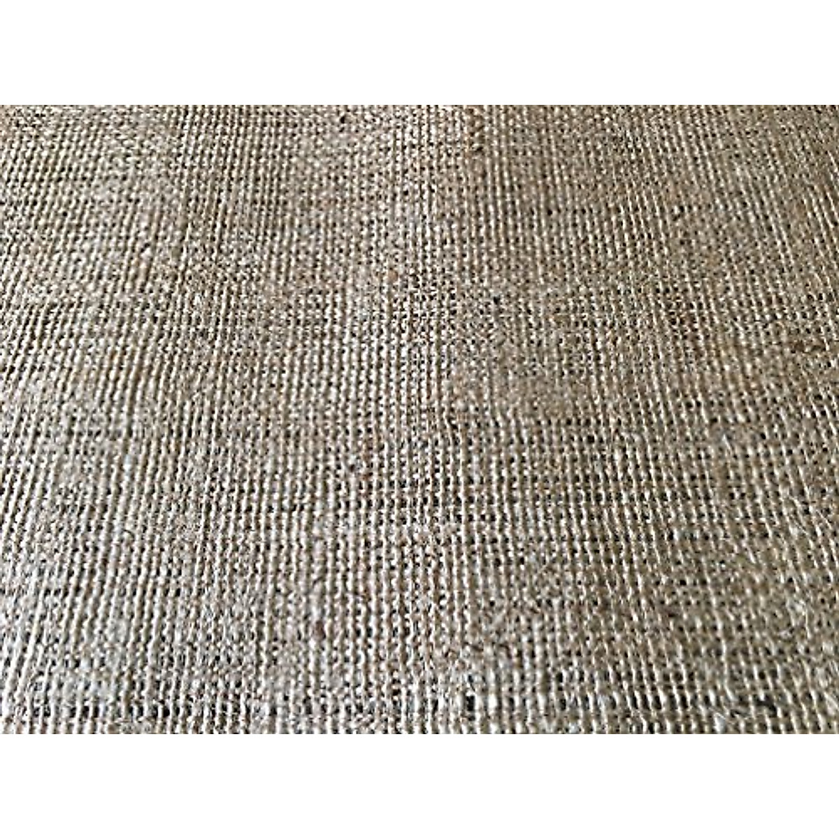 Burlapper Burlap Jute Fabric, 40 Inch x 5 Yards, 12 oz Decorator Quality
