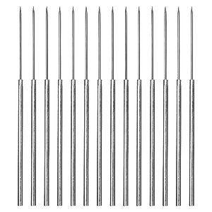 iplusmile 14pcs Lab Dissecting Needle, 3D Printer Nozzle Cleaning Kit, Stainless Steel Single Ended Micro Fine Precision Probe Teasing Needles Biology Experiment Equipment for Lab