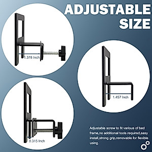 Mattress Slide Stopper Extra Thick Mattress Holder for Metal Bed Frame Non Slip Mattress Gripper Mattress Stoppers to Prevent Sliding 6 Pcs Mattress Gaskets for Twin Full Queen King Bed Frame