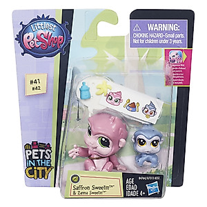 Littlest Pet Shop Pet Pawsabilities Saffron Sweetin & Zanna Sweetin