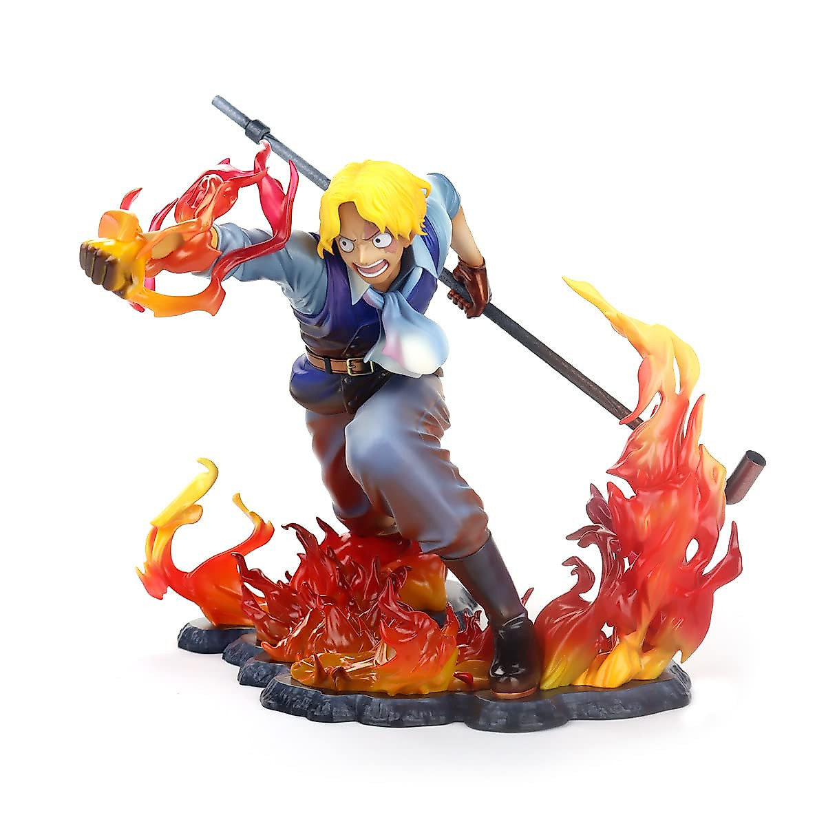 Megahouse - One Piece - Portrait of Pirates Sabo FIRE 1ST IHRNC PVC FG LTD