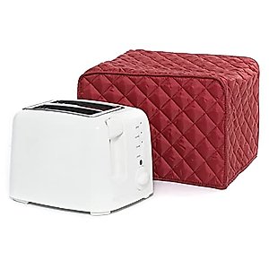VILLCASE 1pc Bread Machine Cover Bread Toaster Bread Oven Bread Maker Cover Toaster Cover 4 Slice Four Slice Toaster Appliance Cover Red Electrical Appliance Household