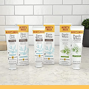 Burt's Bees, Toothpaste Fluoride Free Purely White Zen oz, Peppermint, 4.7 Ounce