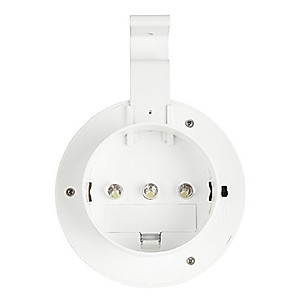 iSunMoon 6 Pack Gutter Solar Lights Outdoor LED Gutter Lights Solar Powered for Fence Roof Gutter Garden Yard Wall Lamp