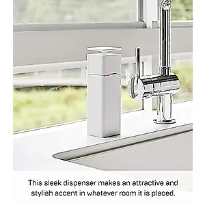 Yamazaki Home Tower One Handed Dispenser - Abs Plastic - 8.5 Fluid Oz., 250 Milliliters