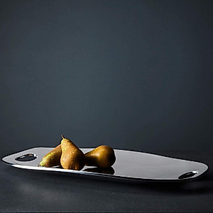 Nambe Pebble Handled Tray – 14”