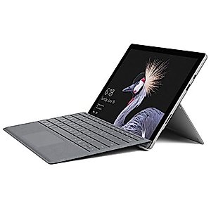 Microsoft Surface Pro (Intel Core i5, 8GB RAM, 256GB) with Platinum Type Cover (Renewed)
