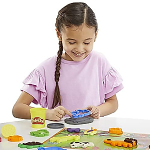 Play-Doh Animal Adventure Set, Arts and Crafts Toys for 3 Year Old Girls & Boys, 45 Tools, 10 Cans (Amazon Exclusive)