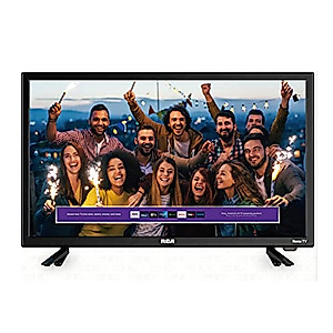 RCA 24-inch Flat Screen 720p Roku Smart LED TV - RTR2461, 2022 Model