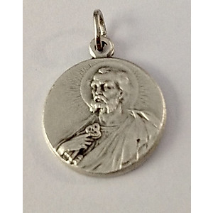 I G J Saint Peter The Apostle Silver Medal - The Patron Saints Medals