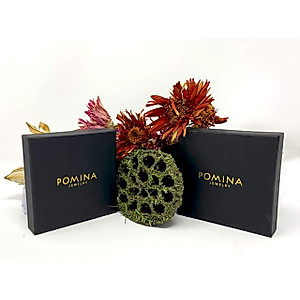 POMINA Lightweight Marble Acrylic Resin Hoop Earrings Basic Fashion White Hoop Earrings for Women (White)