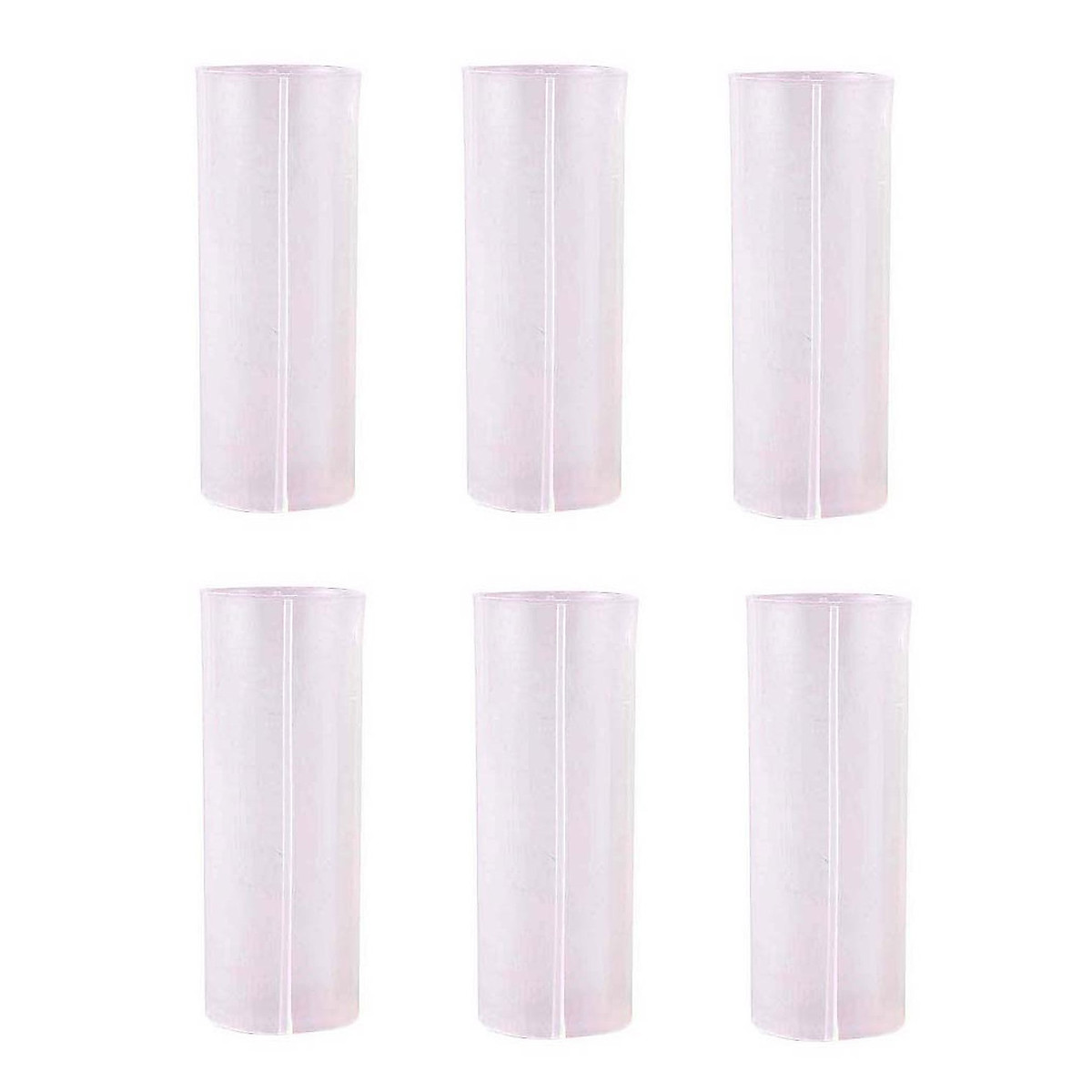 LampVPath 6PCS 18650 Battery Protective Sleeve, 18650 Battery Spacer, 18650 Battery Holder Converter for 18650 Battery (Batteries are not included) - 6 Pack