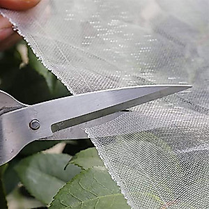 Garden Netting , Plant Covers 8 x 24Ft Bird Mosquito Insect Bug Barrier Mesh for for Vegetable Plants Fruits Flowers Crops Greenhouse Row Cover Raised Bed Barrier Screen Protection Net Cover