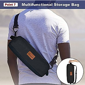 DRAXDOG Camping Chair, 2 Way Compact Backpacking Chair, Portable Folding Chair, Beach Chair with Side Pocket, Lightweight Hiking Chair 0011 (Coffee)