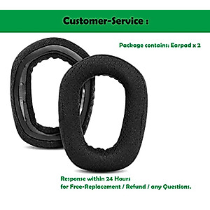 DowiTech Noise Isolation Headphone Earpads Headset Replacement Ear Pads Compatible with Logitech G435 Bluetooth Wireless Gaming Headphone