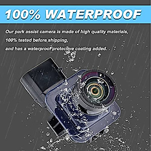 Backup Camera Compatible with Ford Fusion 2013 2014 2015 2016 Parking Assist Rear View Camera Replace# ES7Z-19G490-A