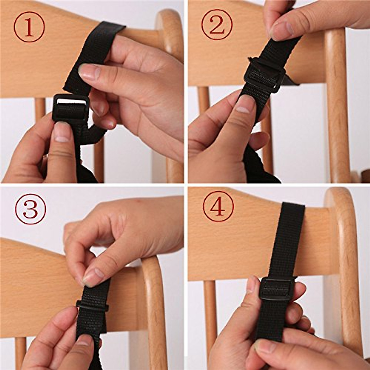 Seat Belt by AT,5/3/2 Point Adjustable for Baby Kid Safe Strap for Stroller High Chair (Include Shoulder Pads & Guarding Pad)