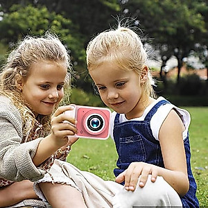 Selfie Kids Camera, 20MP Portable Kids Camera for Girls with Stickers, HD Digital Video Toy Camera, Cameras with Flash Toy Gifts, HD Kids Digital Camera Toys for Girl and Boy On Christmas Birthday