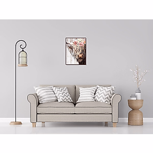 LVIITIS Diamond Painting Kit for Adults Beginner,5D Diamond Art Dots Kit for Adults,Paint with Gem for Home Wall Decor (Cow)