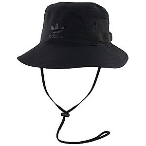adidas Originals Unisex Originals Webbing Boonie, Black/Black, Large-XLarge