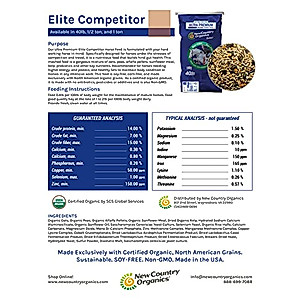 New Country Organics Elite Horse Feed, 40 lbs